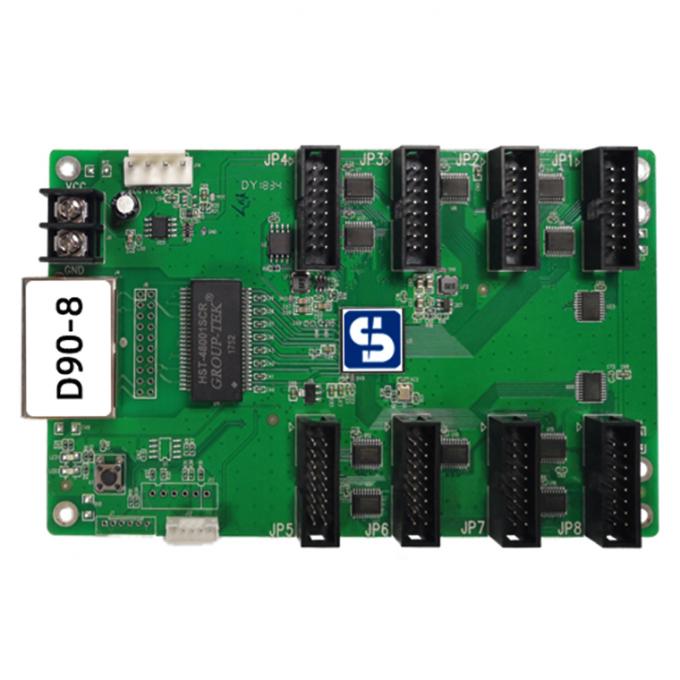 Universal Acceptance Card D90-8 with 8 HUB75E Interfaces 32 Scans ...